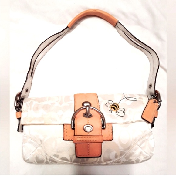 Coach | Bags | Vintage Coach Limitededition Bumblebee Shoulder Bag | Poshmark